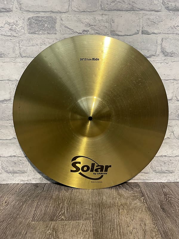 Solar Sabian Ride 20”/51cm Ride Cymbal Drum #FB21 | Reverb