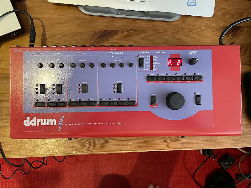 Clavia Ddrum 4 1998 - Red | Reverb UK
