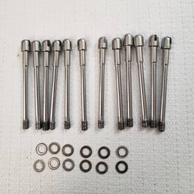 Premier Long Version Slotted Tension Rods 12 In Total | Reverb