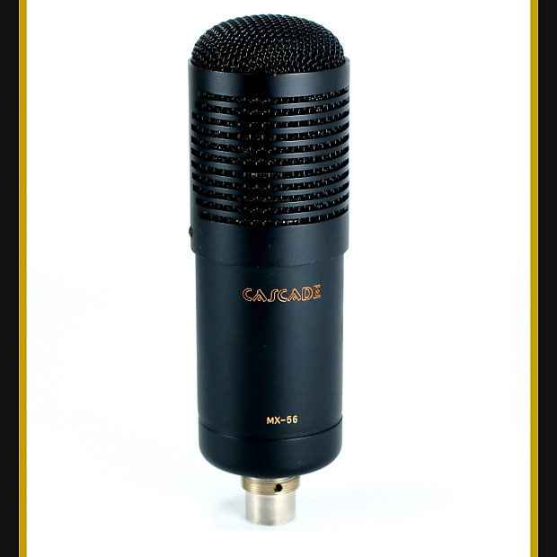 Cascade Microphones MX-56 Tube Condenser Black | Reverb Canada