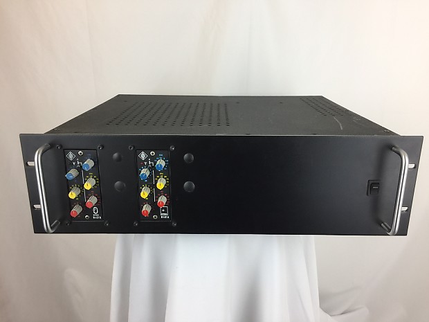 Pr of Neumann W 491A Mastering EQ's racked by Boutique Audio | Reverb