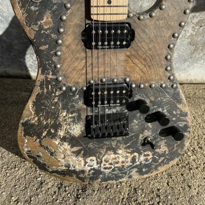 Unique! Post Apocalyptic Warmoth USA Loaded Telecaster Body - | Reverb