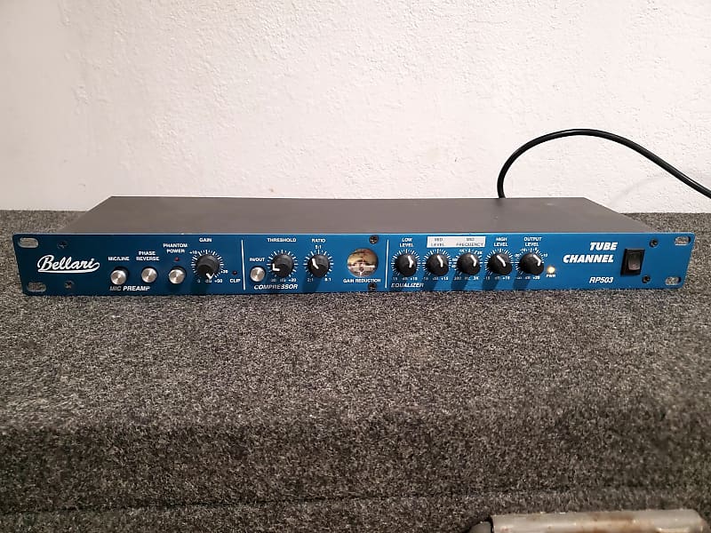 Bellari RP503 Tube Channel Strip mic preamp compressor eq | Reverb