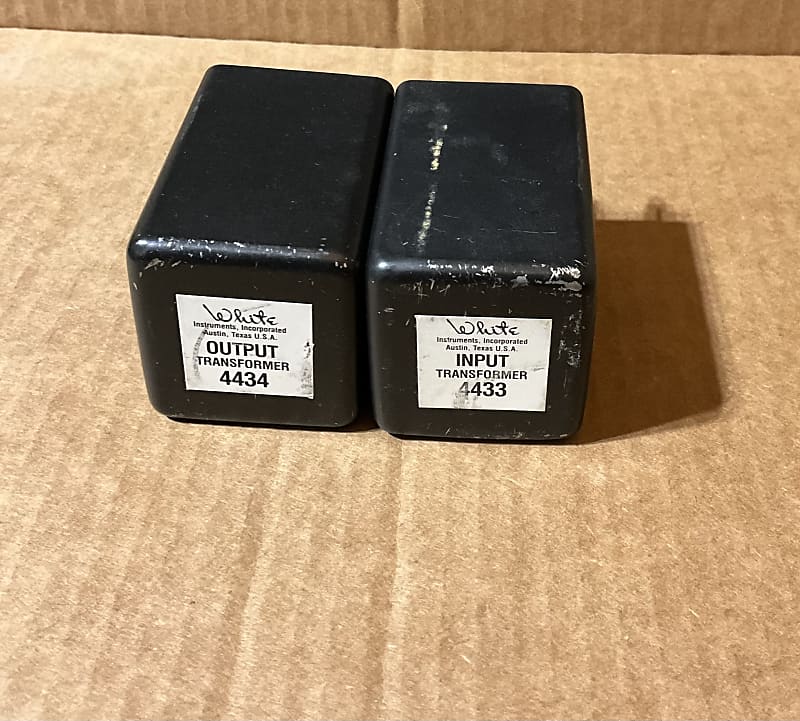 White Instruments 2 input & 2 output transformers 4433 4434 | Reverb