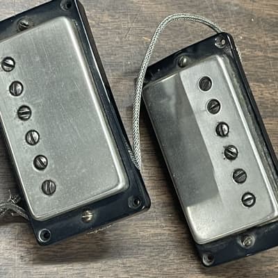Vintage Original 1959 Gibson PAF Les Paul pickups Nickel | Reverb