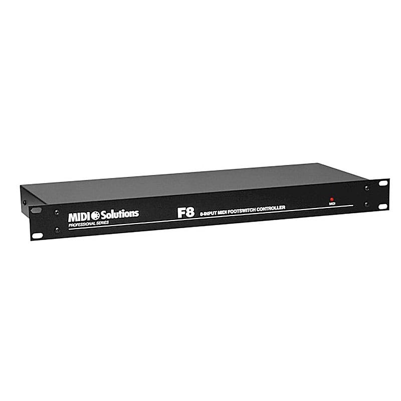 Midi Solutions F8 8 Input Midi Footswitch Controller Reverb