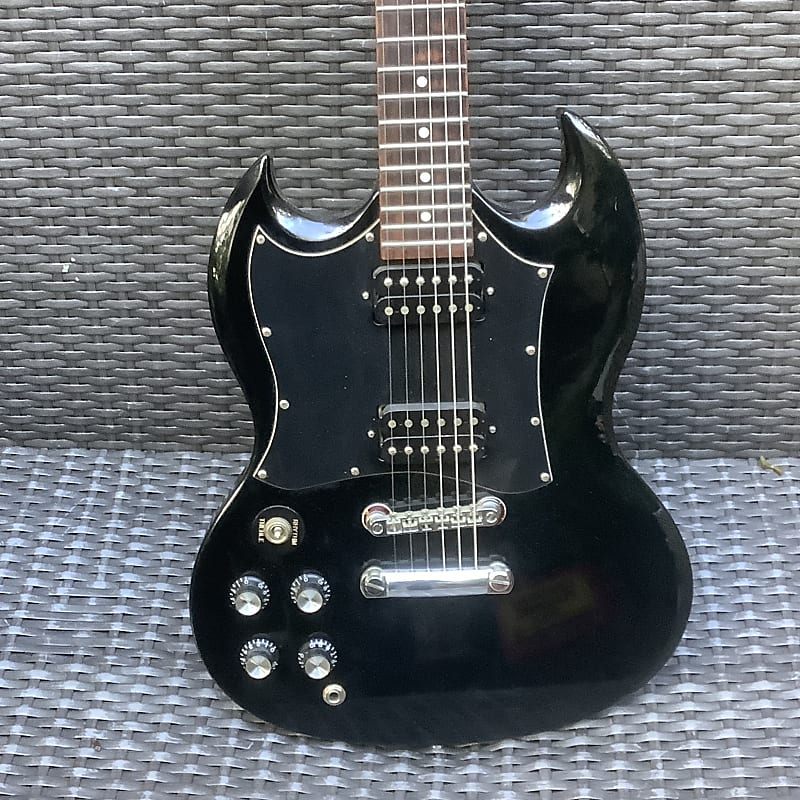Epiphone Left hand lefty handed SG model black | Reverb