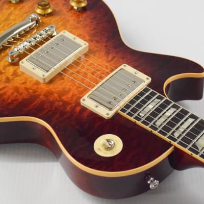 Gibson 59 LP STD Reissue 5AQ Left-Handed 2023 - Factory Burst | Reverb
