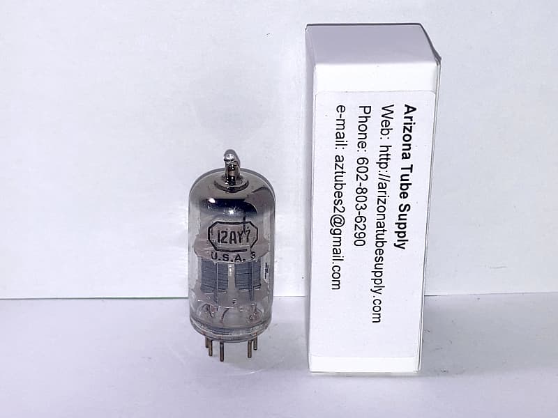 1950's Tung-Sol 12AY7 6072 Tube, High Testing | Reverb
