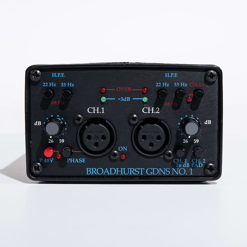 DAV BG1 Microphone Preamp Jim Williams Audio Upgrades | Reverb UK