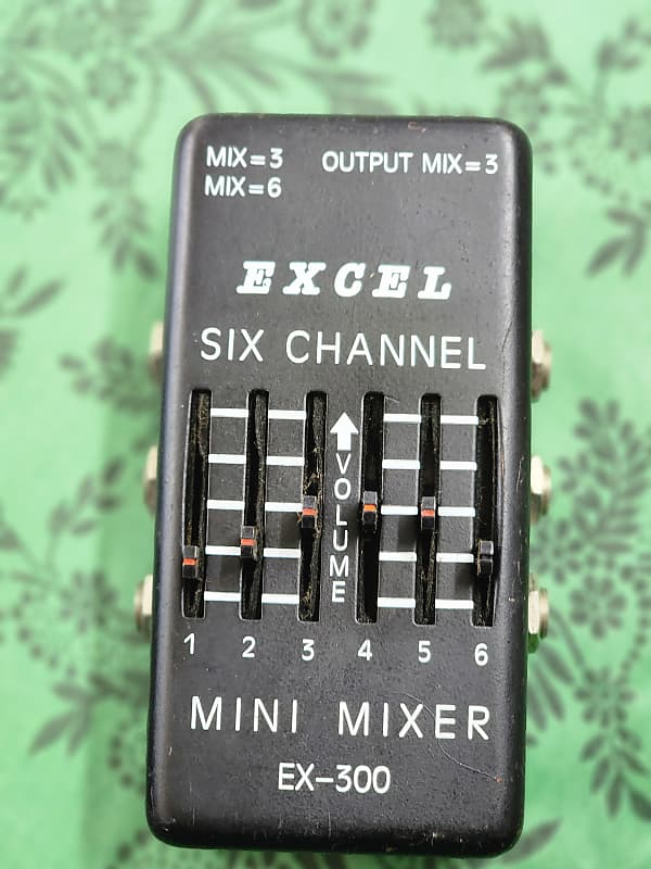 Excel EX-300 Mini Mic Mixer 2000s | Reverb