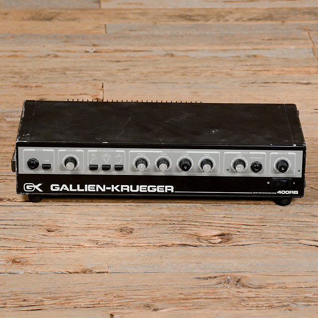 Gallien-Krueger 400RB Bass Amp Head USED (s277) | Reverb