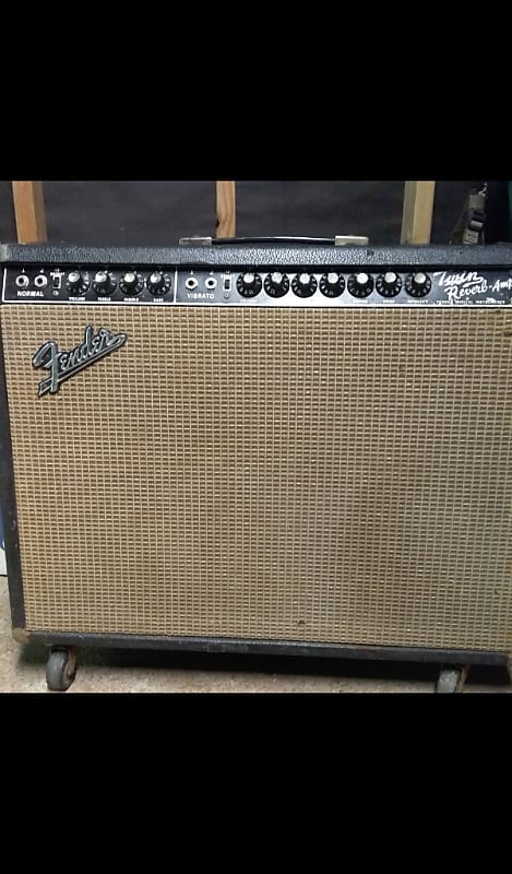 Fender Twin Reverb chassis 1966/65 Blackface chassis | Reverb