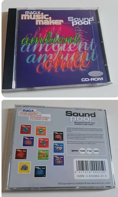 Magix Soundpool Ambient Chill - Sampling CD | Reverb