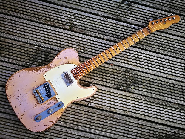 Vtt Relics Tele 1950's Shell Pink Vintage | Reverb