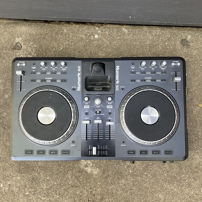 Numark IDJ3 digital DJ controller live music recording - Grey | Reverb