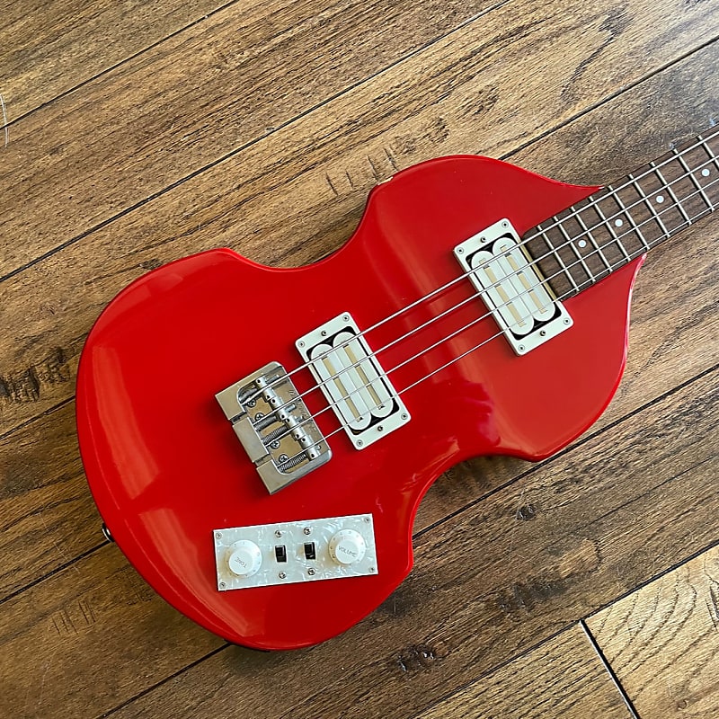 Greco VBS 500 Violin Electric Bass 1980s Hipshot USA Bridge | Reverb