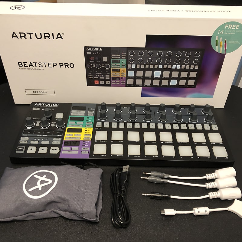 Arturia BeatStep Pro MIDI Controller Sequencer - Black - | Reverb