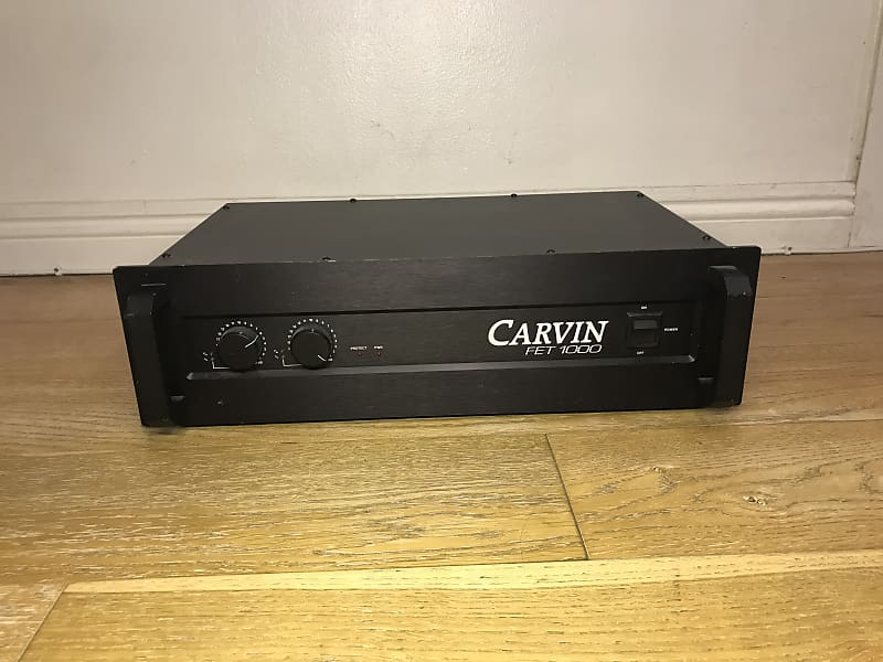 Carvin FET 1000, 1000 Watts Power Amplifier. Excellent | Reverb