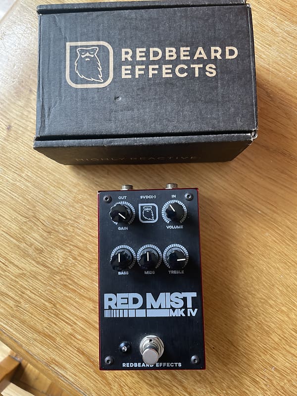 Redbeard Effects Red Mist Distortion 2021 | Reverb