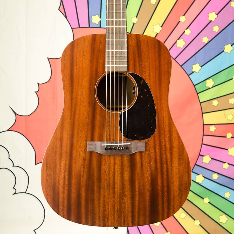 Martin D15E Acoustic Electric Guitars with Martin E1 Pickup, | Reverb