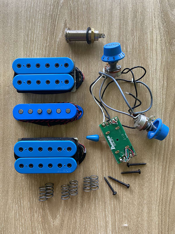 DiMarzio Gravity Storm HSH Pickups SET Switch Potensio Knob | Reverb