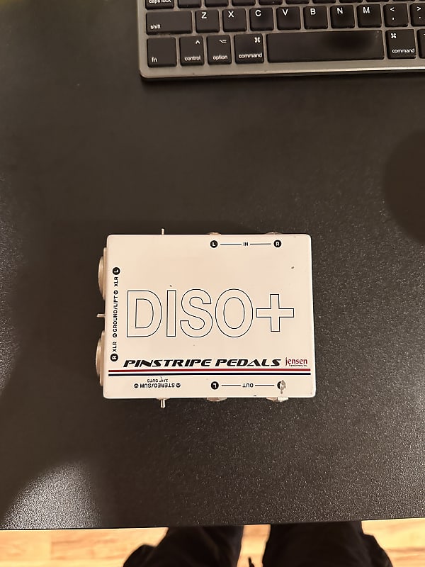 Pinstripe Audio Diso+ DI Box 2020 - White | Reverb