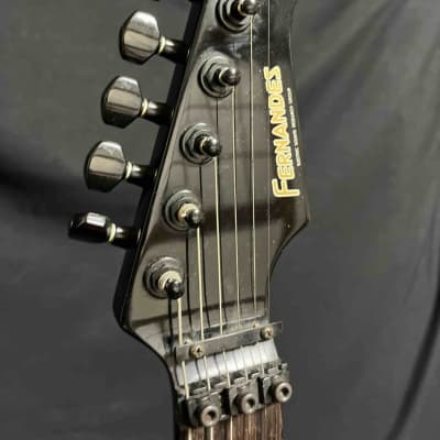 Fernandes FR-55 Revolver 1990s - Red/Black with Soft case | Reverb