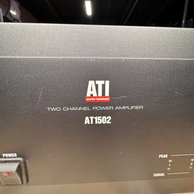 ATI AT1502 Two Channel Power Amplifier | Reverb