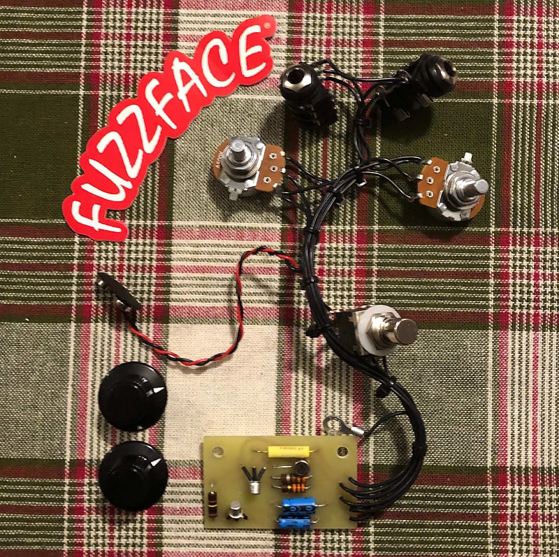 Godfather Fuzzworks Custom Fuzz Face Matched Pair BC 108B & C | Reverb