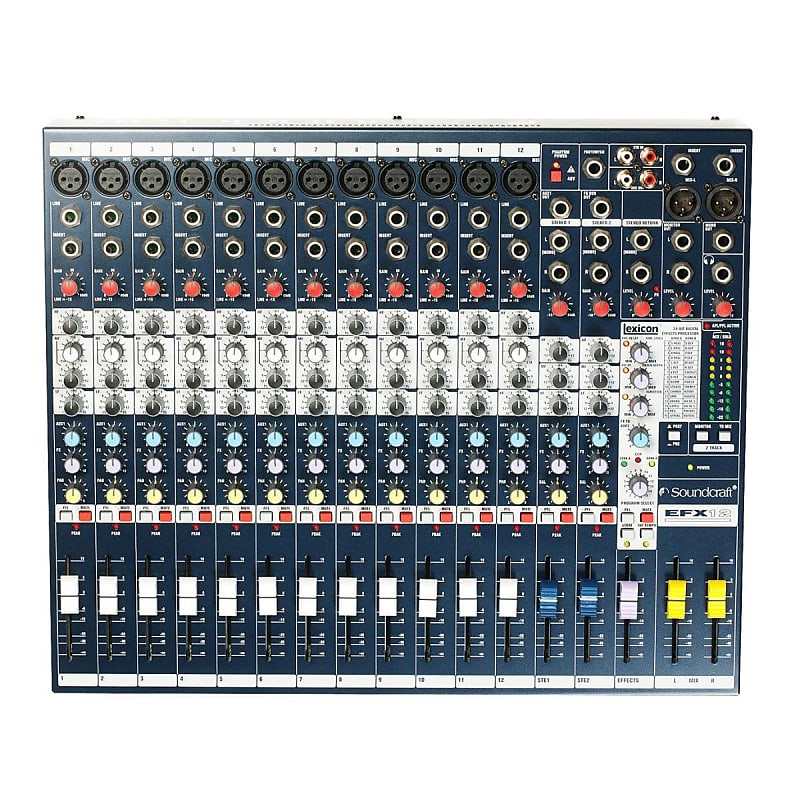 Soundcraft EFX12 Multi Purpose Console Mixer | Reverb