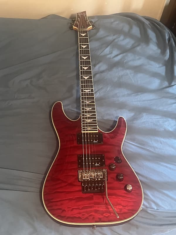 Schecter Diamond series Red | Reverb