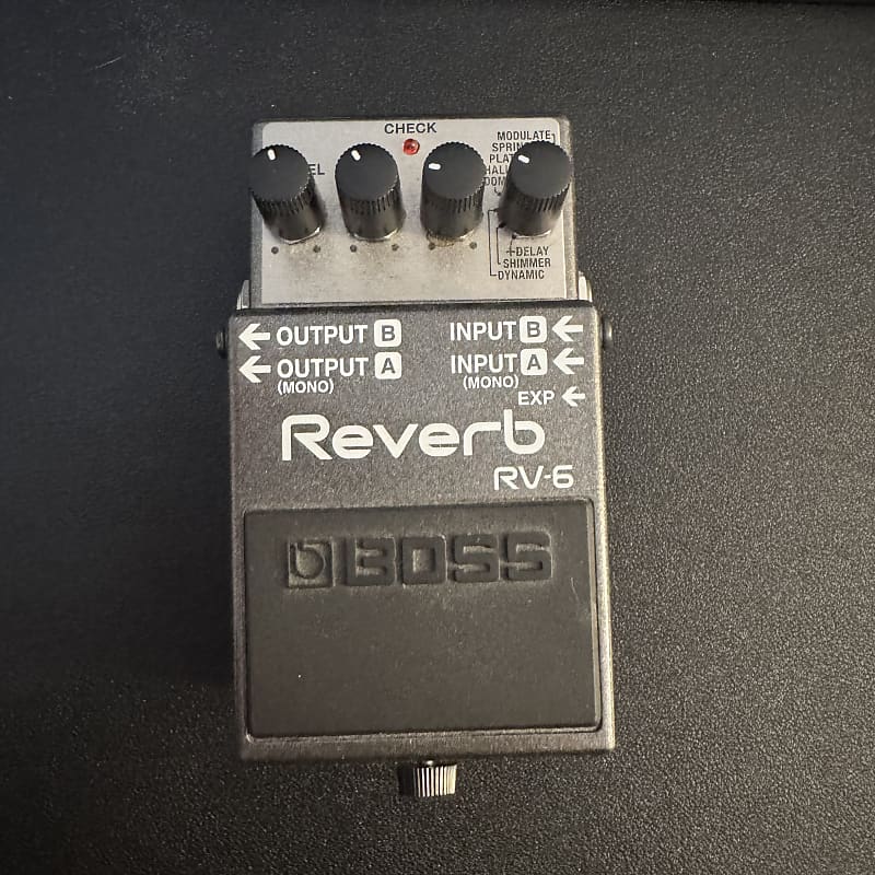 Boss RV-6 Reverb 2015 - Present - Silver | Reverb