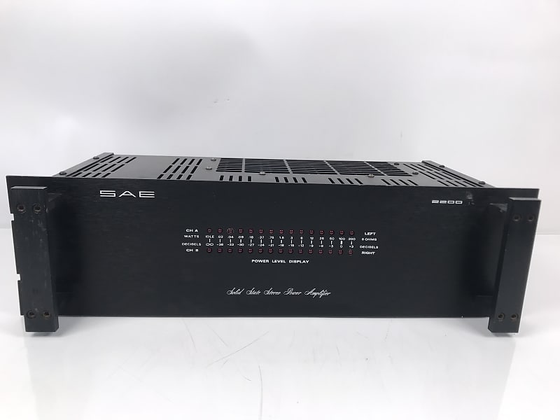 SAE 2200 Stereo Power Amplifier | Reverb Canada