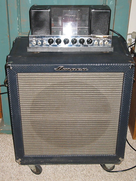 Clean original vintage 1966 Ampeg B18N Bass amplifier | Reverb