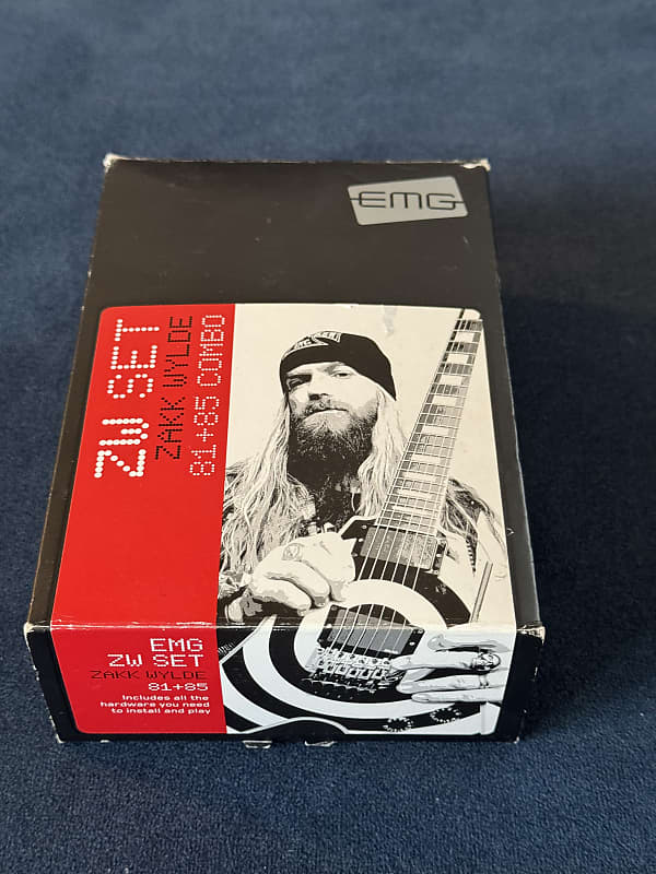EMG ZW SET Zakk Wylde 81+85 [Cardboard box only] | Reverb