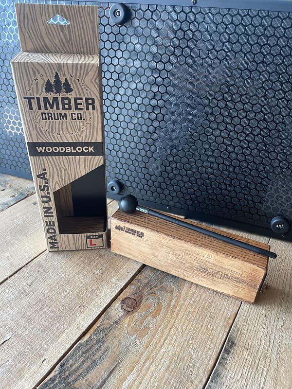 Timber Drum Company Woodblock Large | Reverb