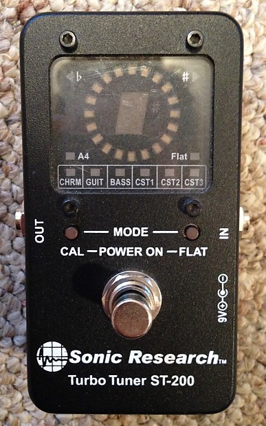 Sonic Research Turbo Tuner ST-200 | Reverb