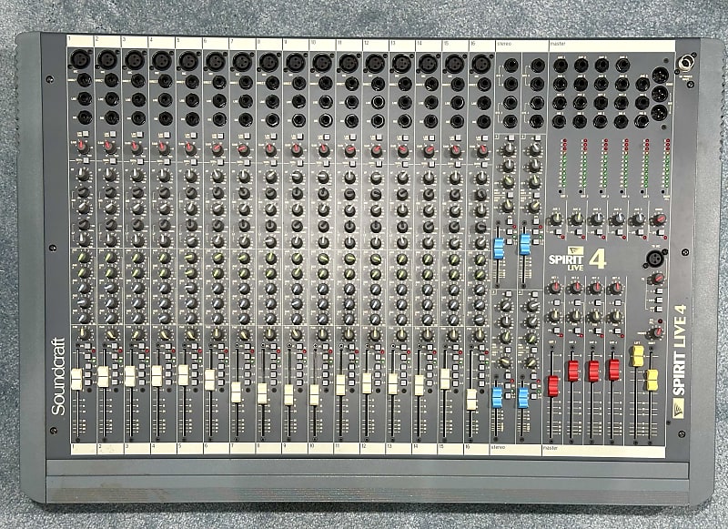 Soundcraft Spirit Live 4 16Ch Audio Mixer Console | Reverb