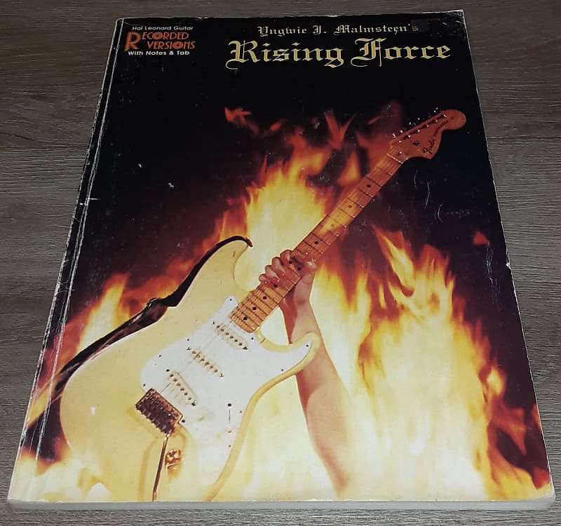YNGWIE MALMSTEEN - RISING FORCE - GUITAR & BASS TAB BOOK - | Reverb