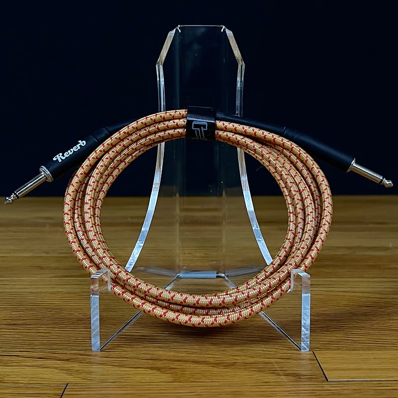 Reverb 10ft 1/4” Guitar Cable - Orange | Reverb