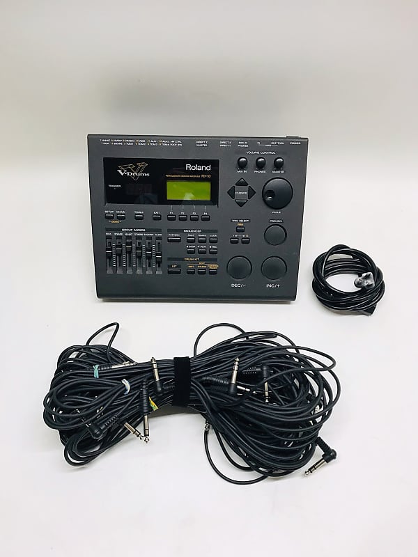 Roland TD-10 Expanded TDW V-Drums Module Power TD10 | Reverb
