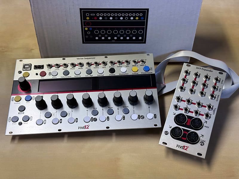 Five12 Vector Sequencer 2022 - Silver | Reverb