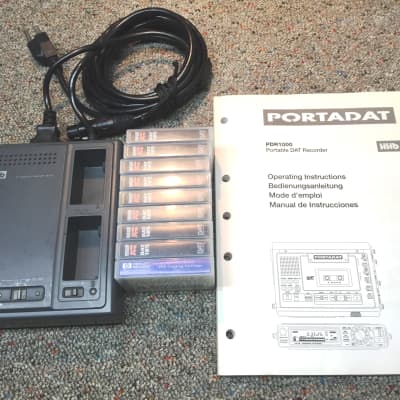 HHB Professional Portadat PDR-1000 Portable DAT Recorder with | Reverb