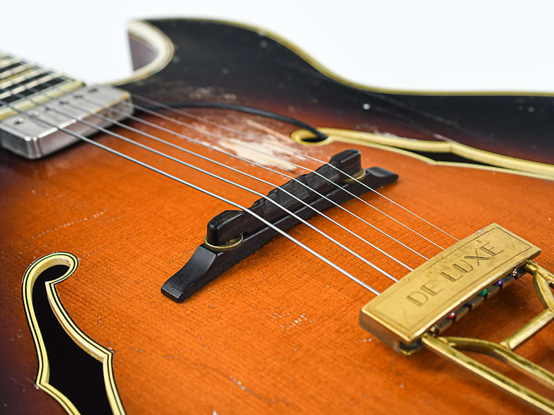 Levin Deluxe 18" Archtop Sunburst 1940s | Reverb Australia