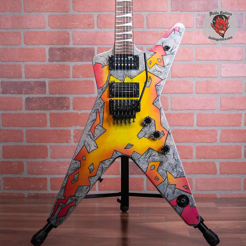 Dean USA Custom Shop Dimebag ML Concrete Sledge | Reverb Australia