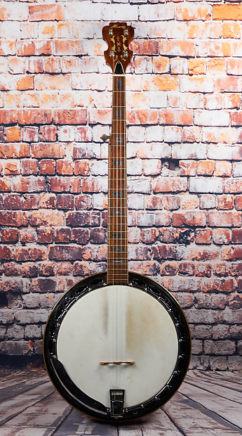 Alvarez 4289 5 String banjo 70's with hard case. | Reverb