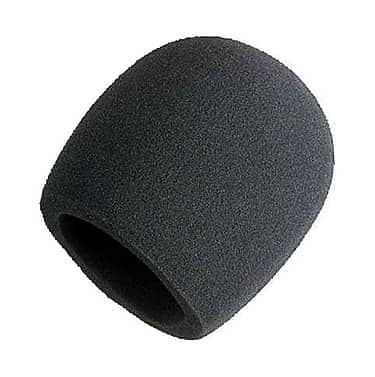 FM Microphone Foam Wind Screens - Black | Reverb
