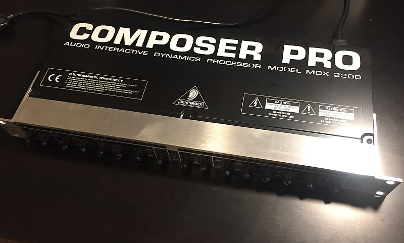 Behringer MDX220 Composer Pro Dynamics Processor Compressor | Reverb