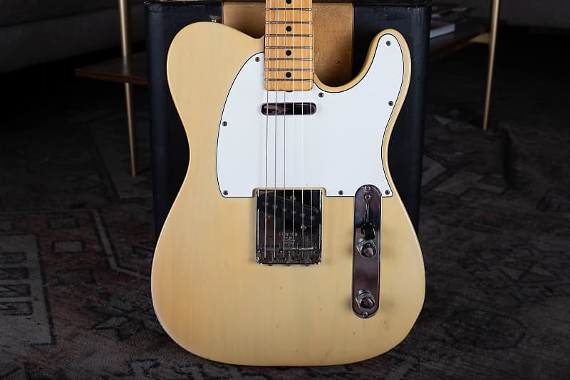 7.15lbs! Fender Telecaster 1968 - Blonde - CLEAN | Reverb